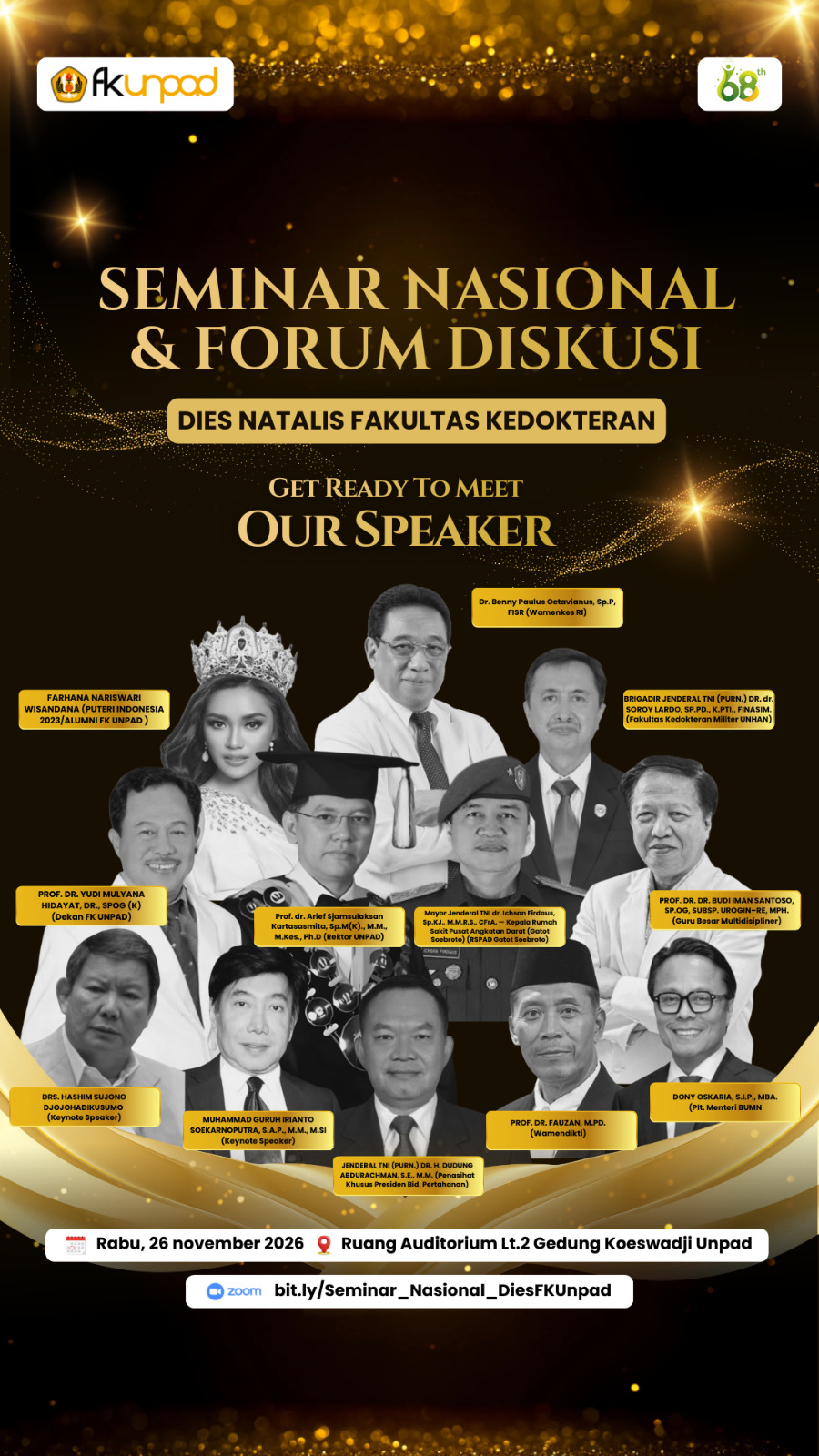 SEMINAR NASIONAL & FORUM DISKUSI – DIES NATALIS FK UNPAD “Kesehatan ...