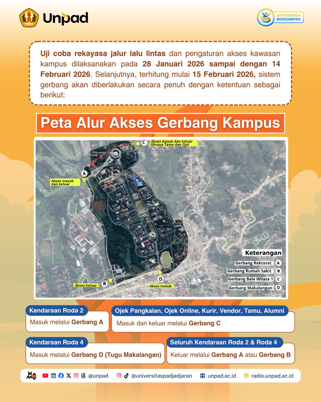 Masuk Unpad Sekarang Pakai QR Code | Akses Kampus via SAUNPAD ...